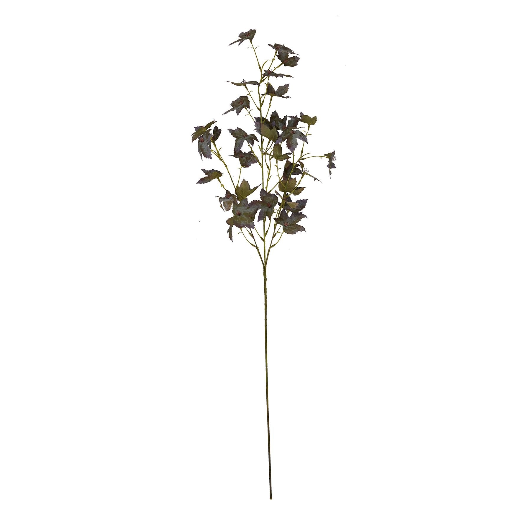Variegated Maple Leaf Stem | Autumn Foliage | Lifelike Seasonal Decor ...
