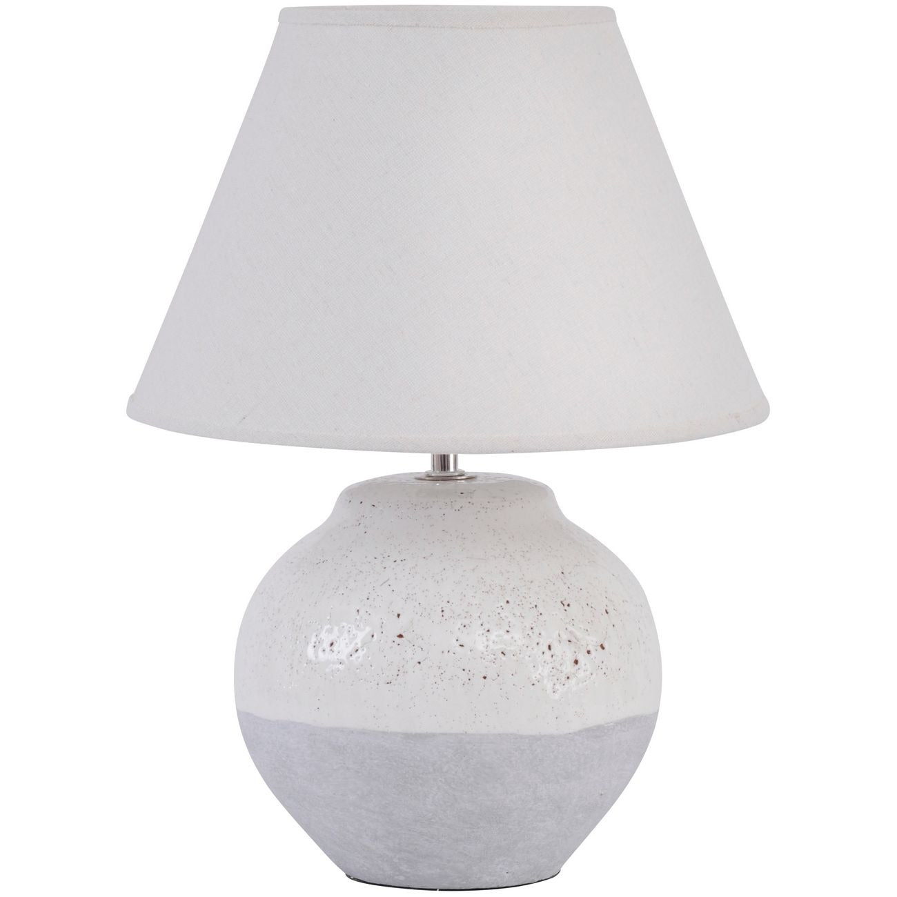 Skyline Antique Crackle Table Lamp | Porcelain Base | Linen Shade ...