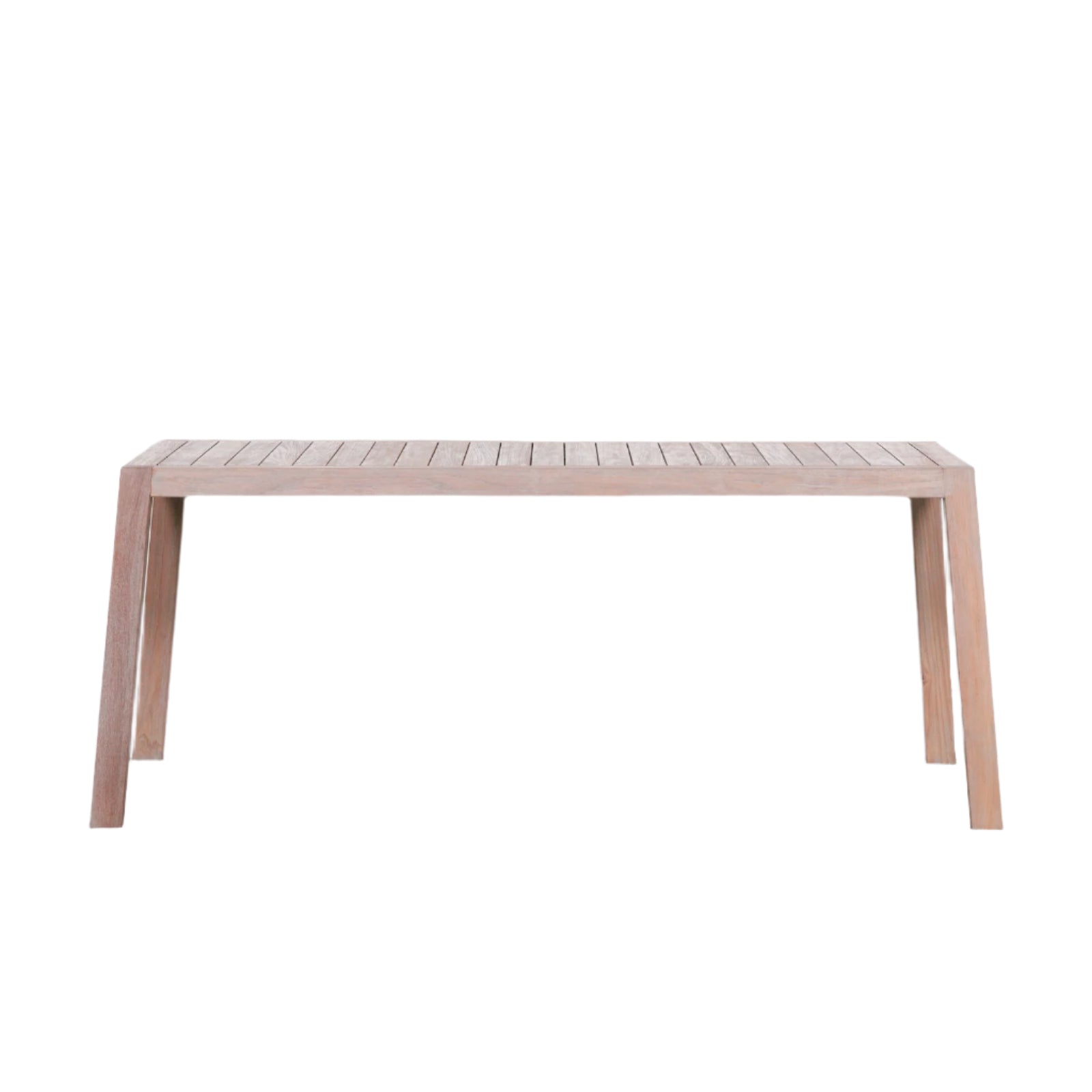 Teak Wood 180cm Outdoor Dining Table | Grade A Rustic Finish – Heart of ...