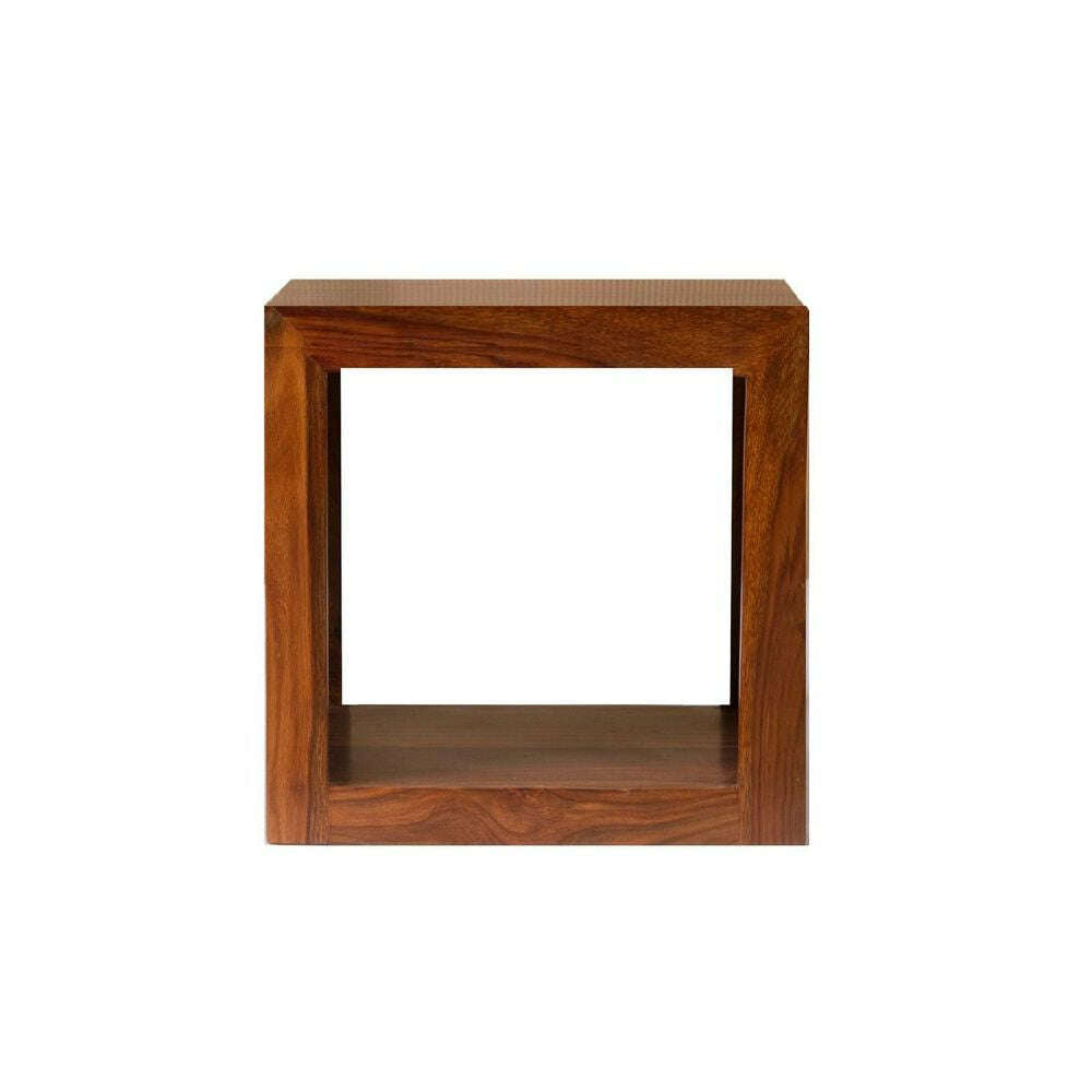 Asha 1 Cube Display Unit | Compact Storage in Rosewood – Heart of Kitchens