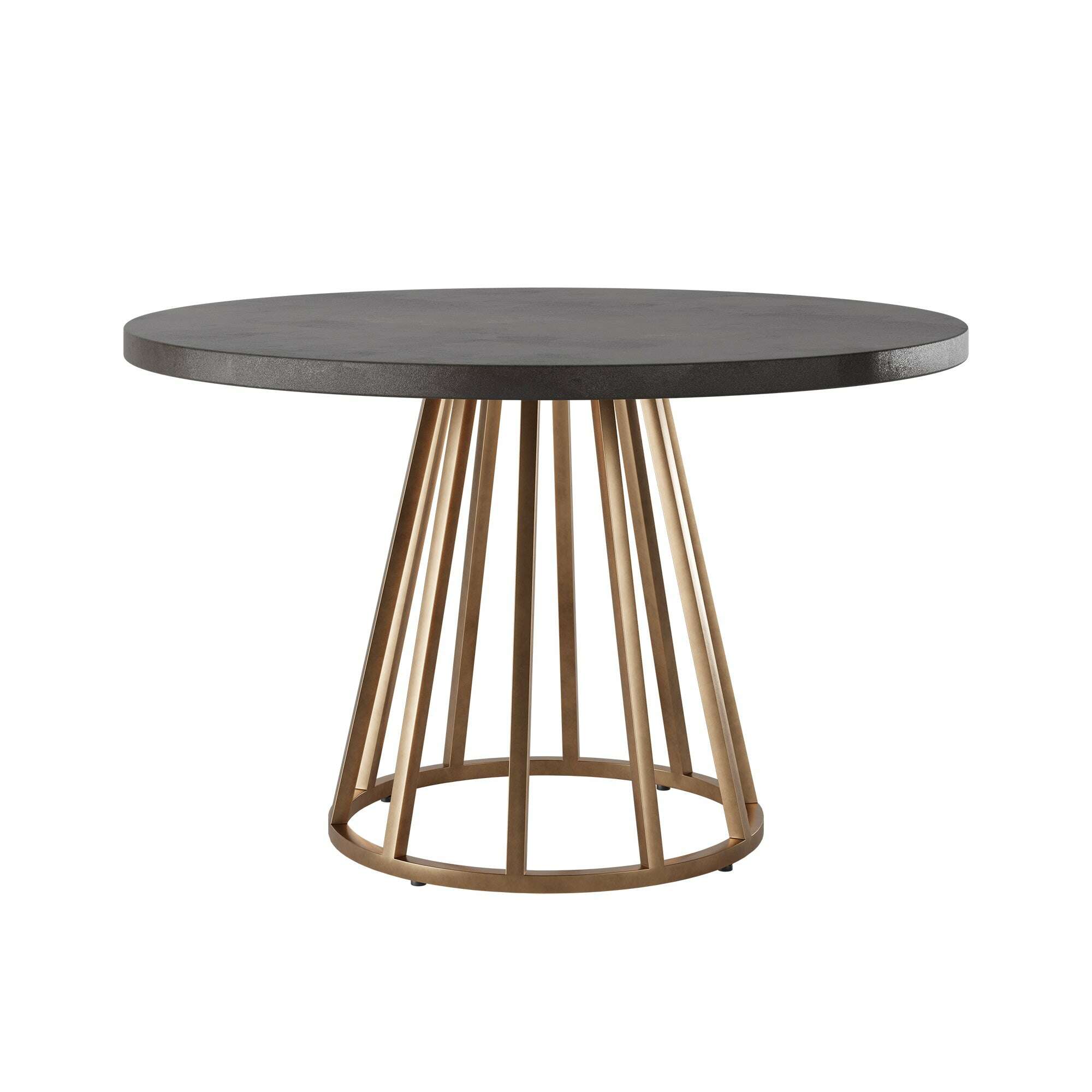 Cove Round Pedestal Dining Table | Bold Contrast with Contemporary ...