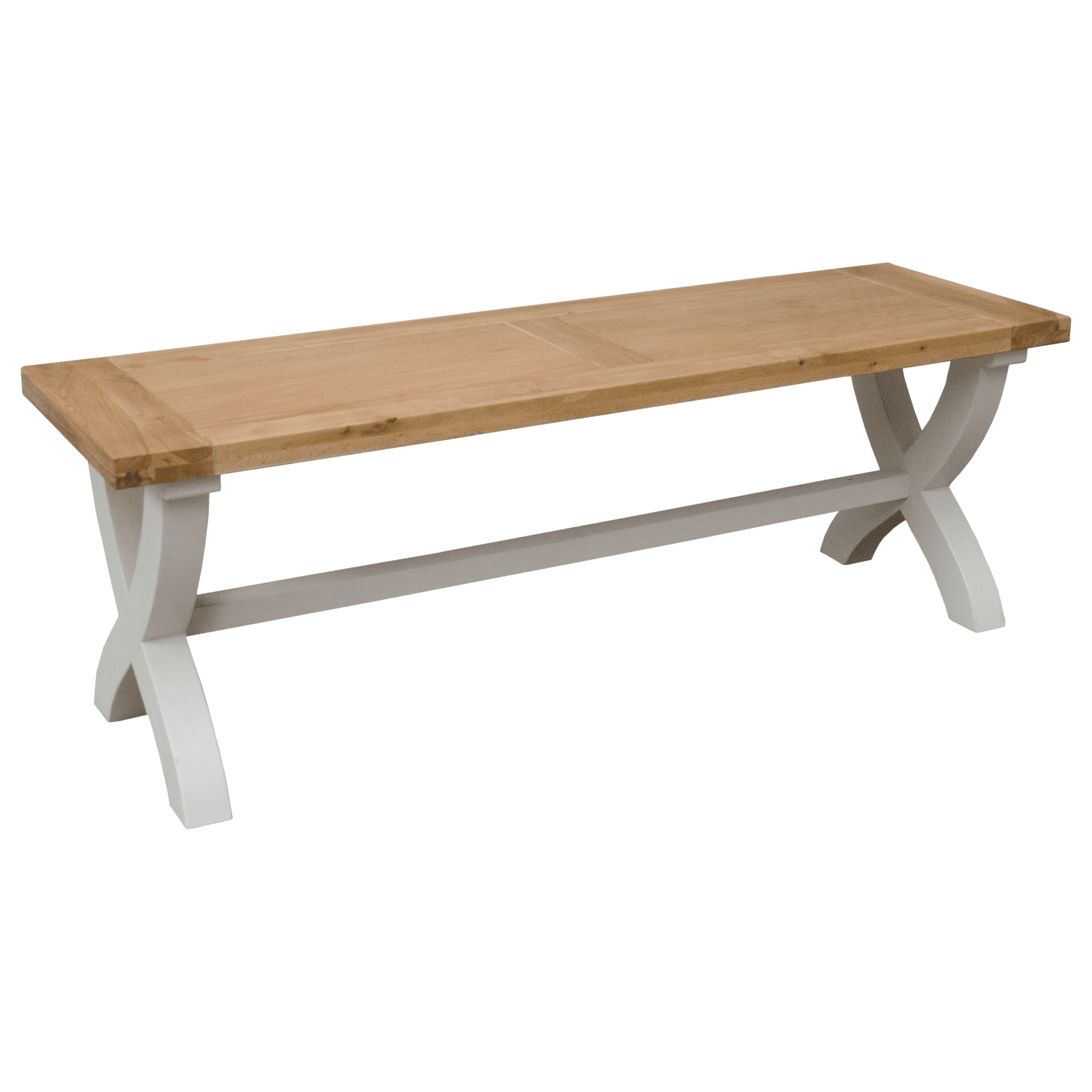 Deluxe Painted X Dining Bench – Country Farmhouse Style & Durability ...
