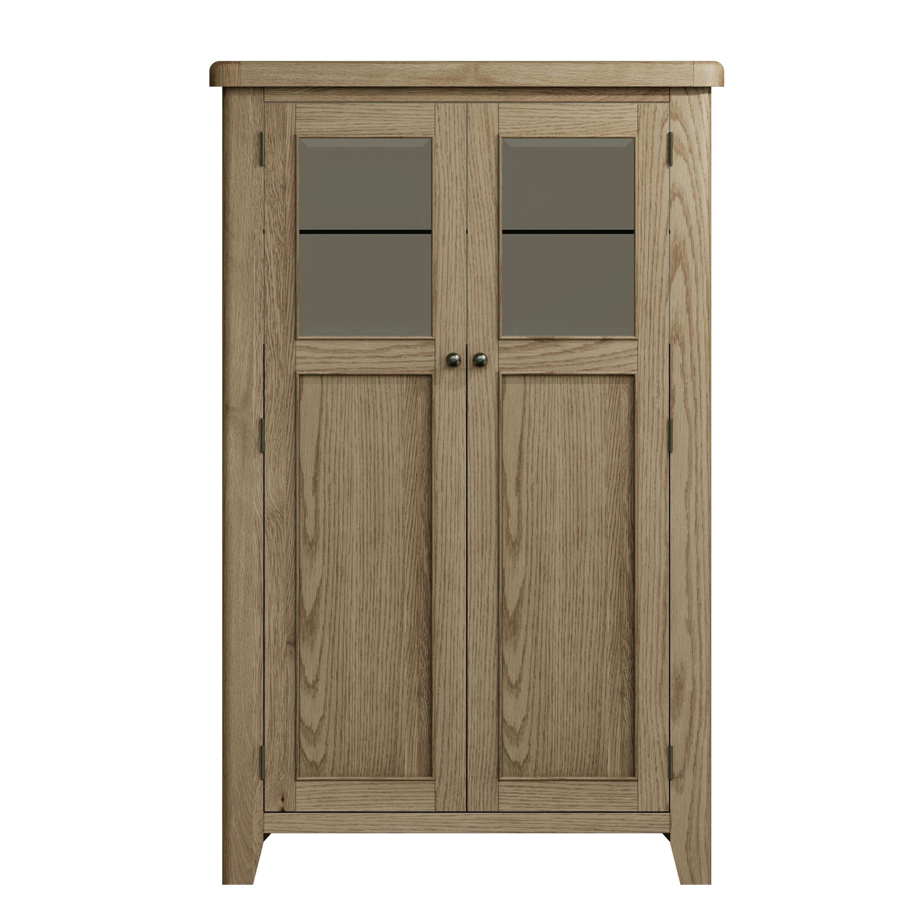 Eaton Country Oak Drinks Cabinet – Elegant Bar Storage & Display ...