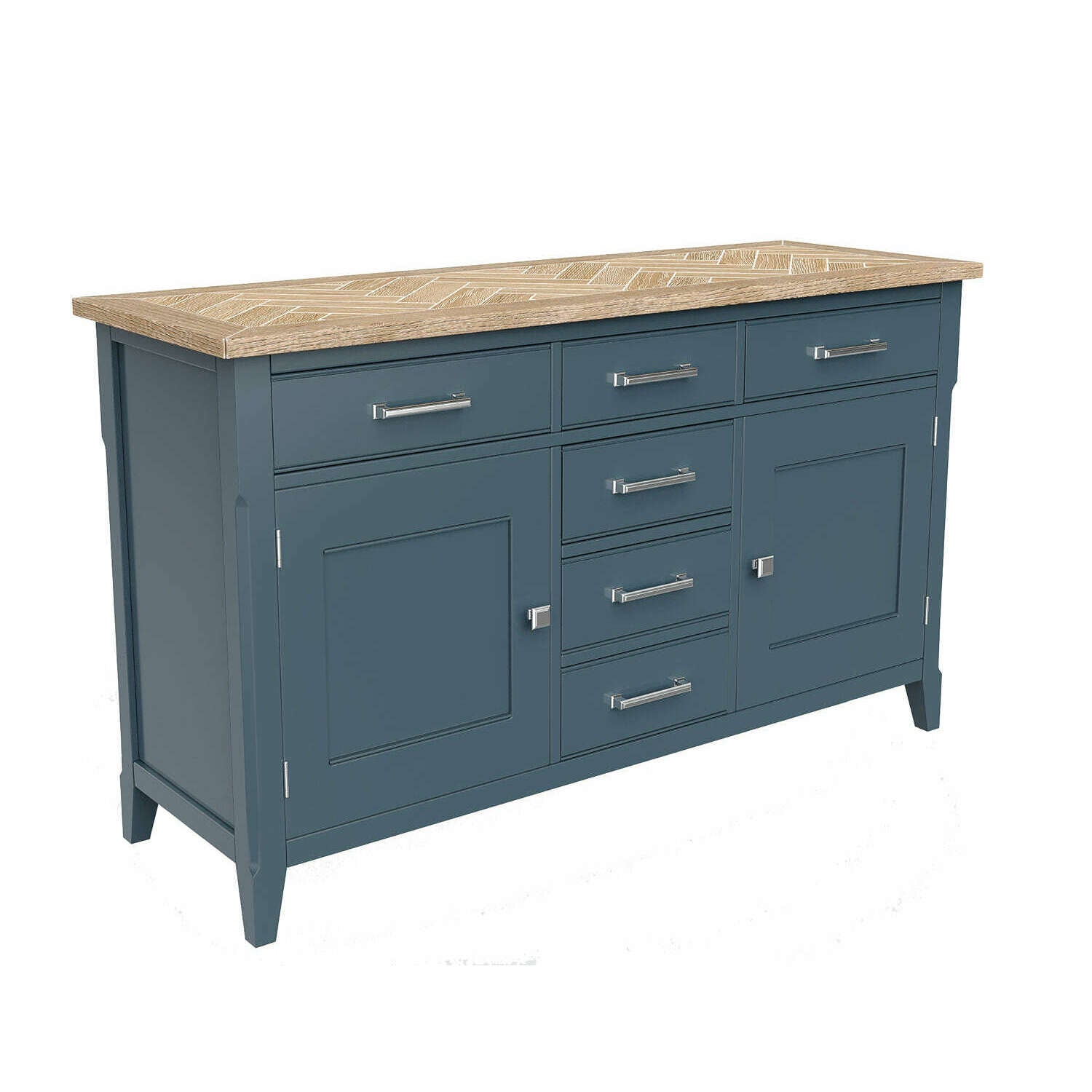 Signature Blue Large Sideboard – Elegant Storage with 5-Year Warranty ...
