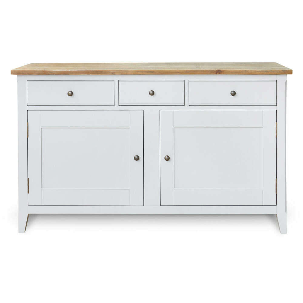 Signature Grey Limed Top Large Sideboard- Handcrafted & Spacious ...